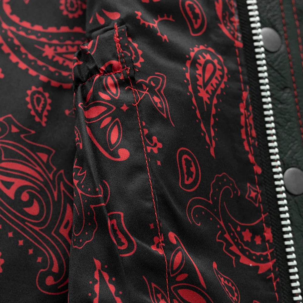 Men's Flannel/ Paisley Vest – Extreme Biker Wear